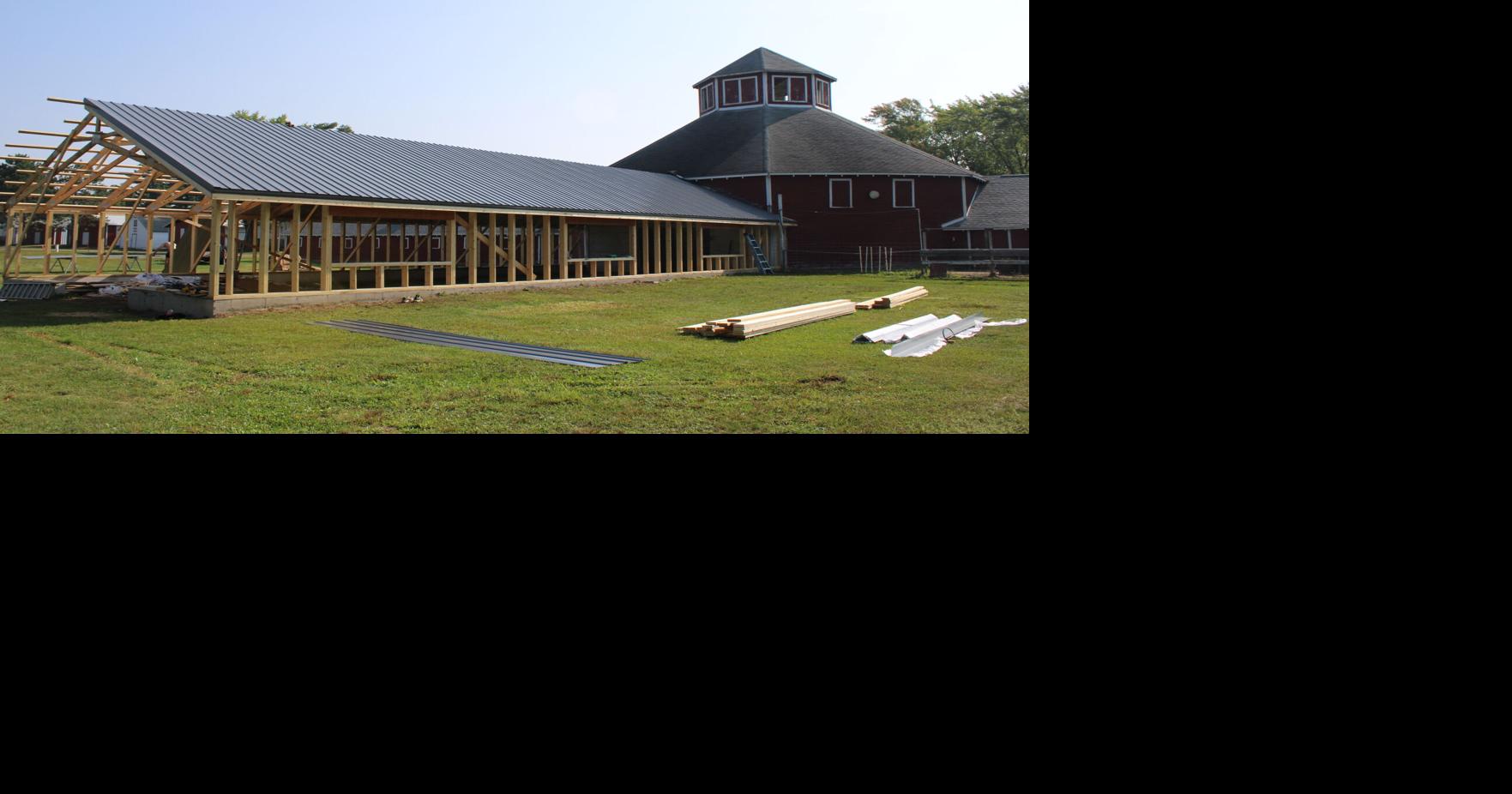 Rotunda barn wing nearly restored | Price County Review | apg-wi.com