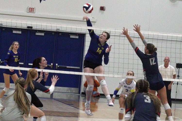 Photos: Rice Lake volleyball sectional final vs. Waupaca 10-28-23 ...