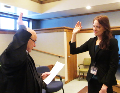 Washburn County swears in new DA, Angeline Winton | Government | apg-wi.com