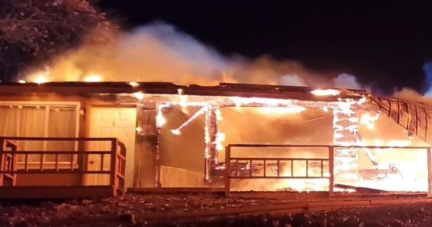 Fire destroys former resort lodge on Grindstone Lake | Sawyer County ...