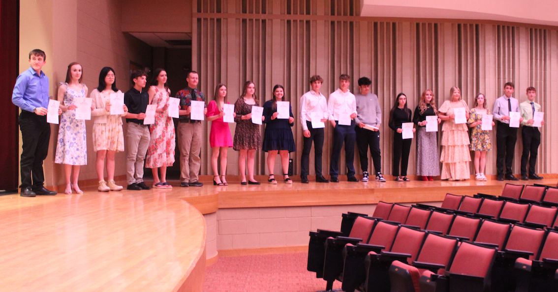National Honor Society 2024-25 inductees welcome at Spooner; character ...