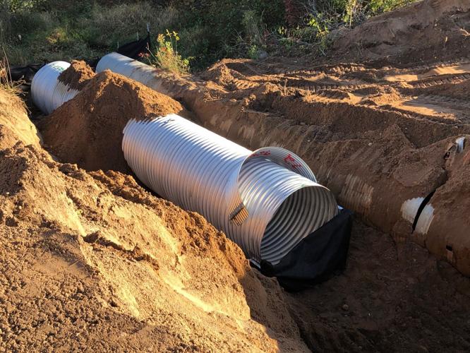 Hwy. Dept. culvert replacement project at Hwy. M, Pepper Creek | Local ...