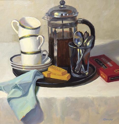 THE PAINTINGS OF SARA QUALEY AND POTTERY OF MARTYE ALLEN | Arts ...