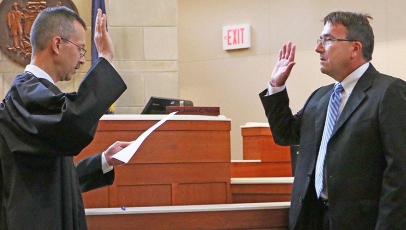 Barron County D.A. takes oath | Subscriber | apg-wi.com