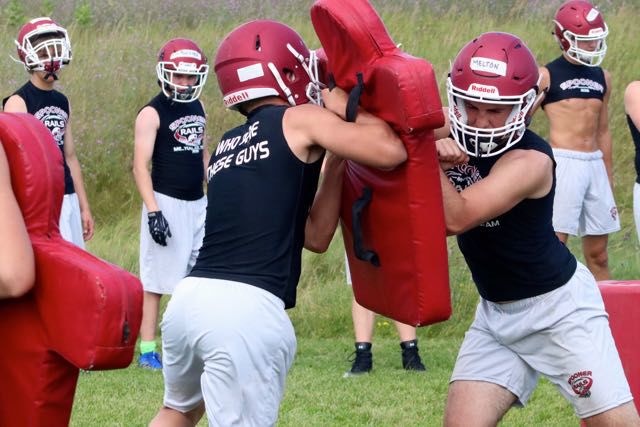 Spooner Rails hit the practice field; prepare for scrimmage | Photos ...