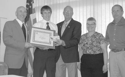 Scott Johanik was honored as Junior Teen of the Year | Local | apg-wi.com