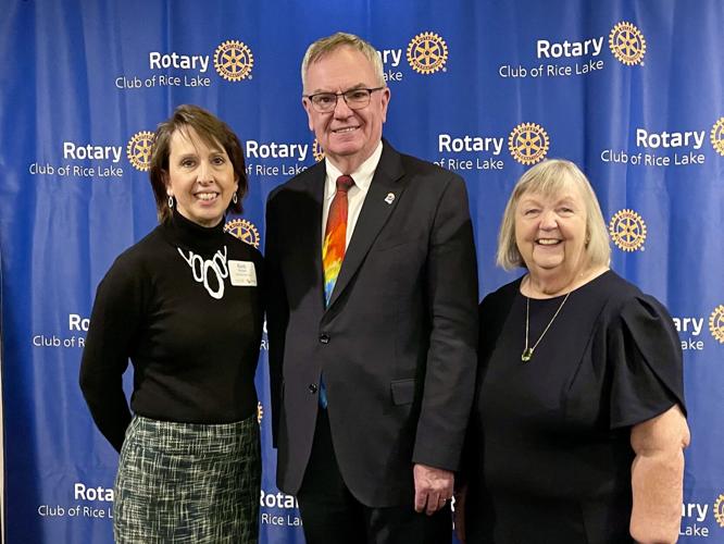 International president joins Rotary Club of Rice Lake for Centennial ...