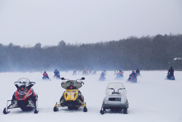 Johnson Memorial Vintage Snowmobile Ride | Free | apg-wi.com