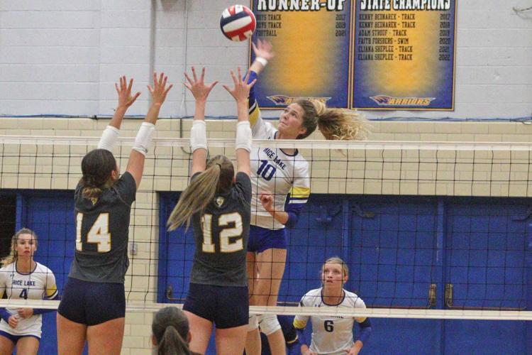 Prep volleyball: Rice Lake taken down by River Falls in straight sets ...