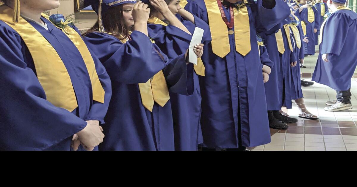 RECORD BREAKING 31 STUDENTS GRADUATE FROM LCO HIGH SCHOOL! | Free | apg ...