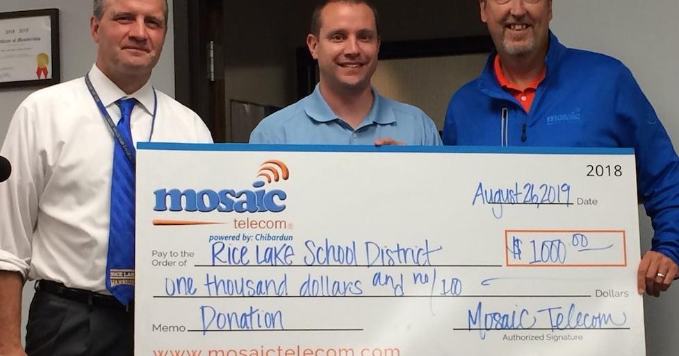 Mosaic Telecom helps out school organizations | Free | apg-wi.com