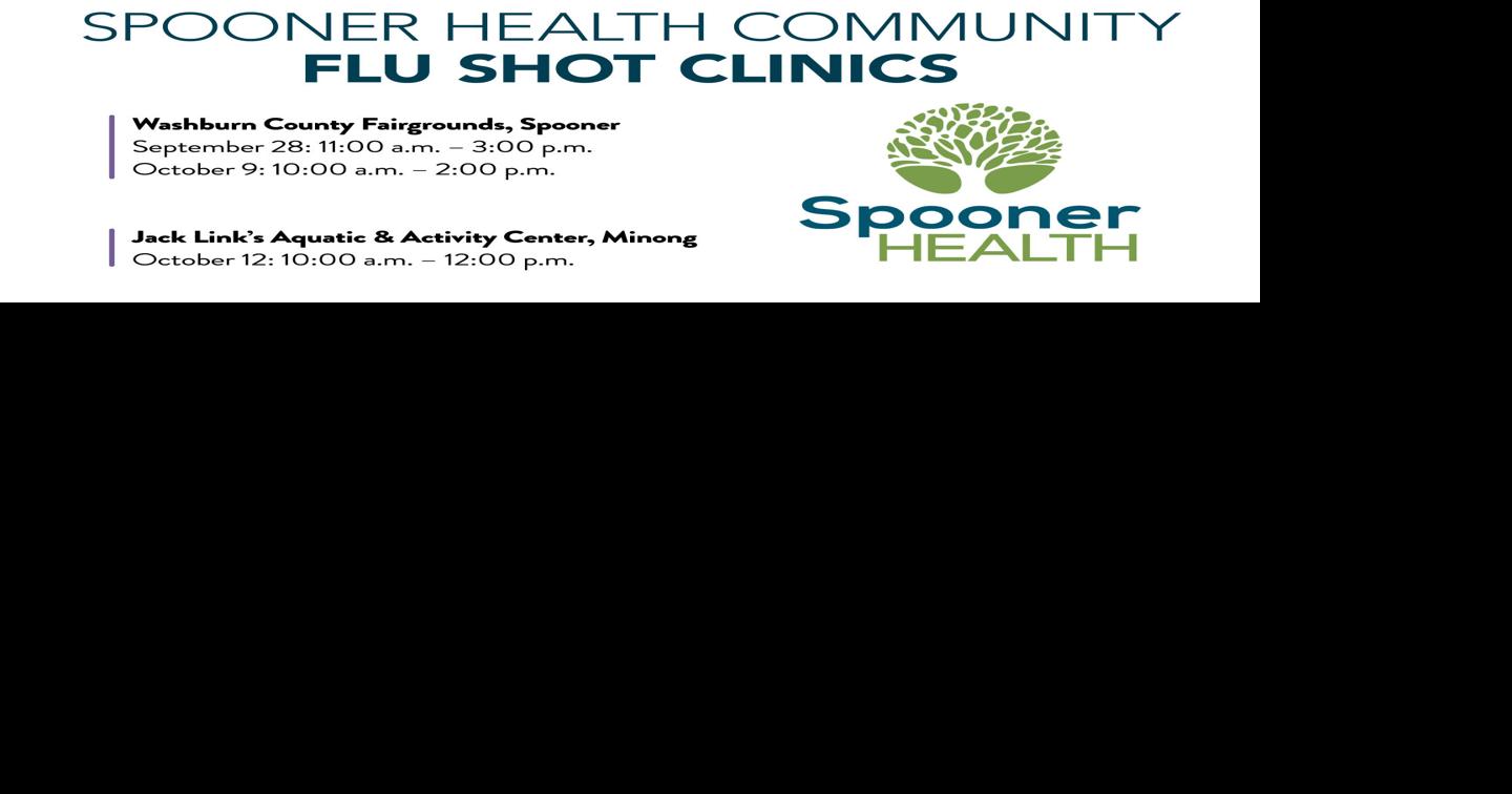 Spooner Health community flu shot clinics scheduled for fall | Local ...