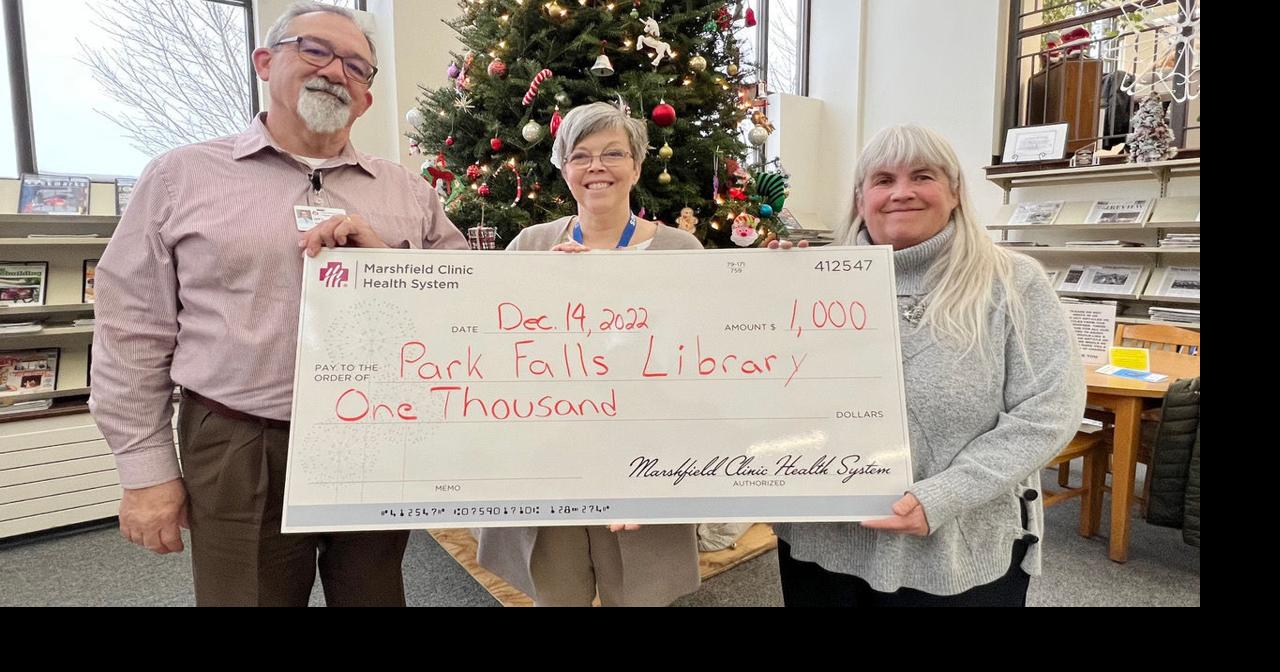 MMC-Park Falls donation brings mindfulness kits to the library | Price County Review | apg-wi.com