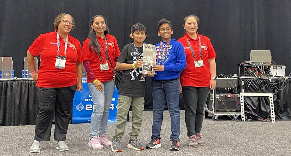 Spartan Robotics team wins Inspire Award at world tournament | News ...