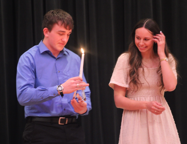 National Honor Society 2024-25 inductees welcome at Spooner; character ...