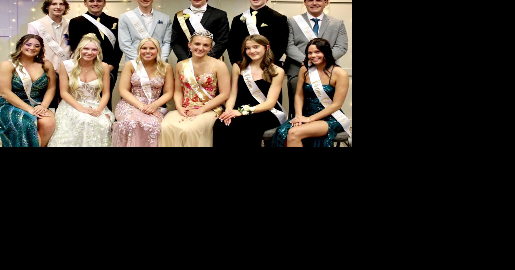 Larson and Donze crowned king and queen of Rice Lake High School prom ...