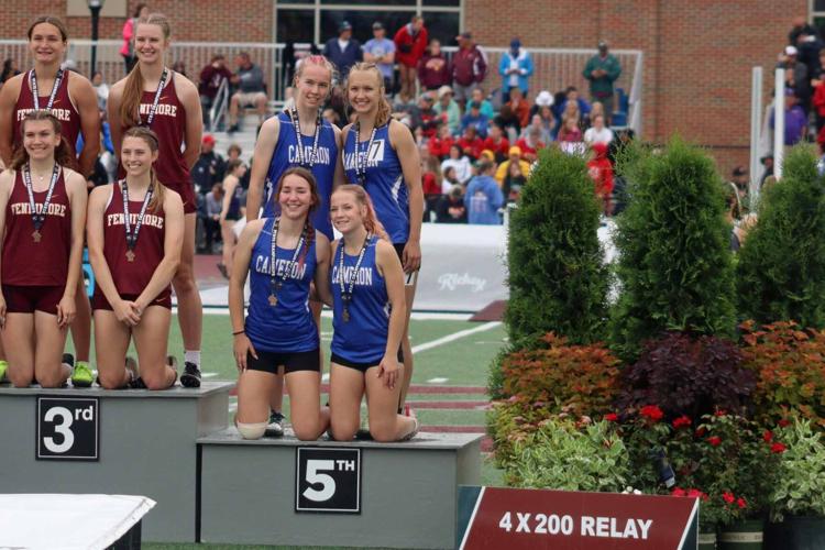 Cameron girls track and field finishes as Division 3 state runner-up ...