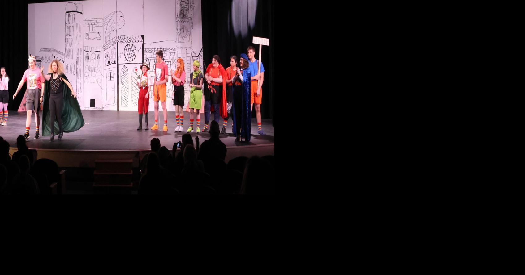 Cast of HHS play ‘The Love of Three Oranges’ takes a bow | Sawyer ...