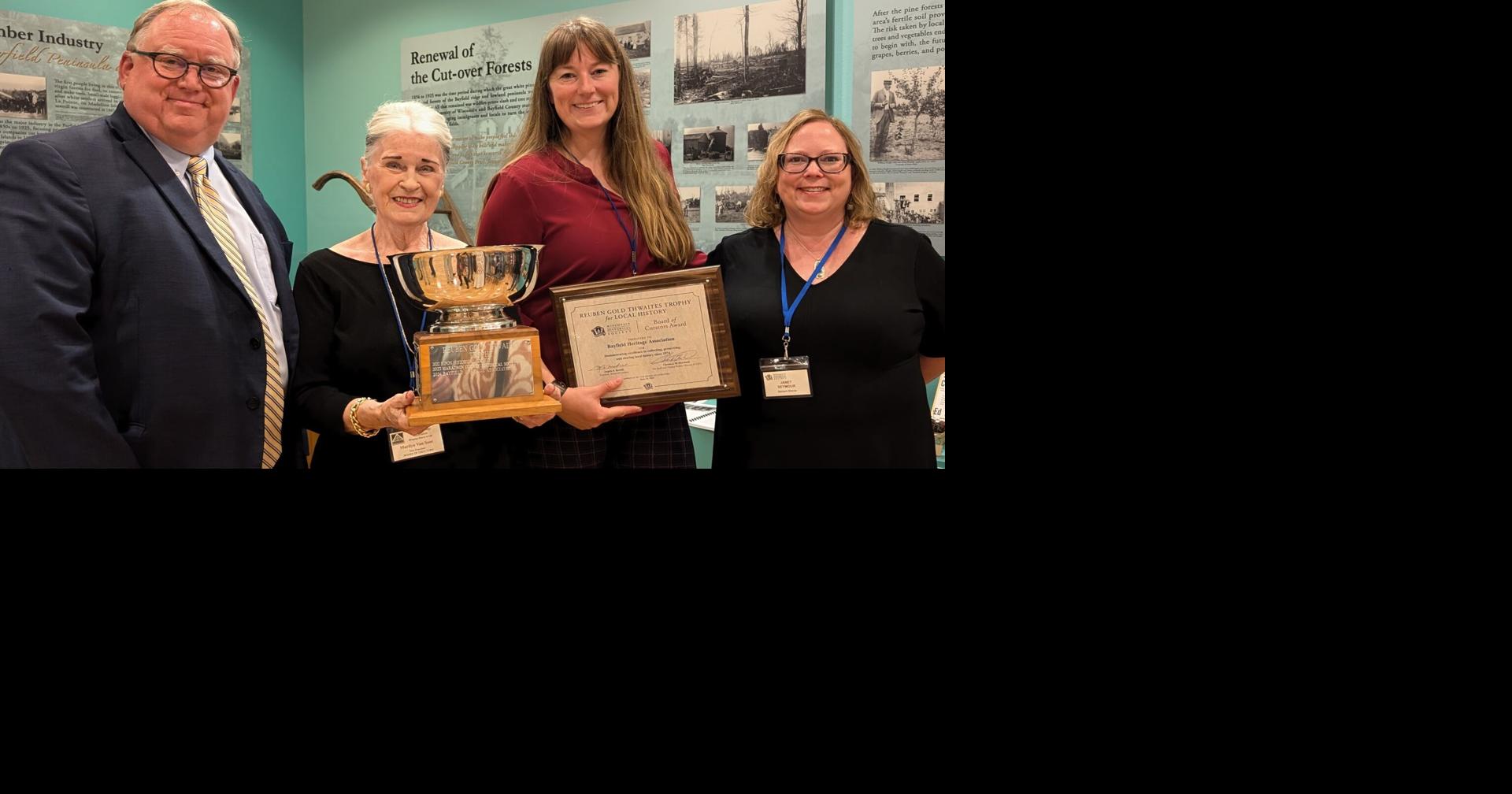 Bayfield Heritage Association honored with Reuben Gold Thwaites Trophy ...