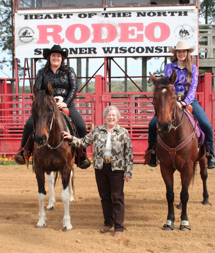 Spooner's Rodeo royalty! Queen Gloria Stumph, Princess Leila Smith will ...
