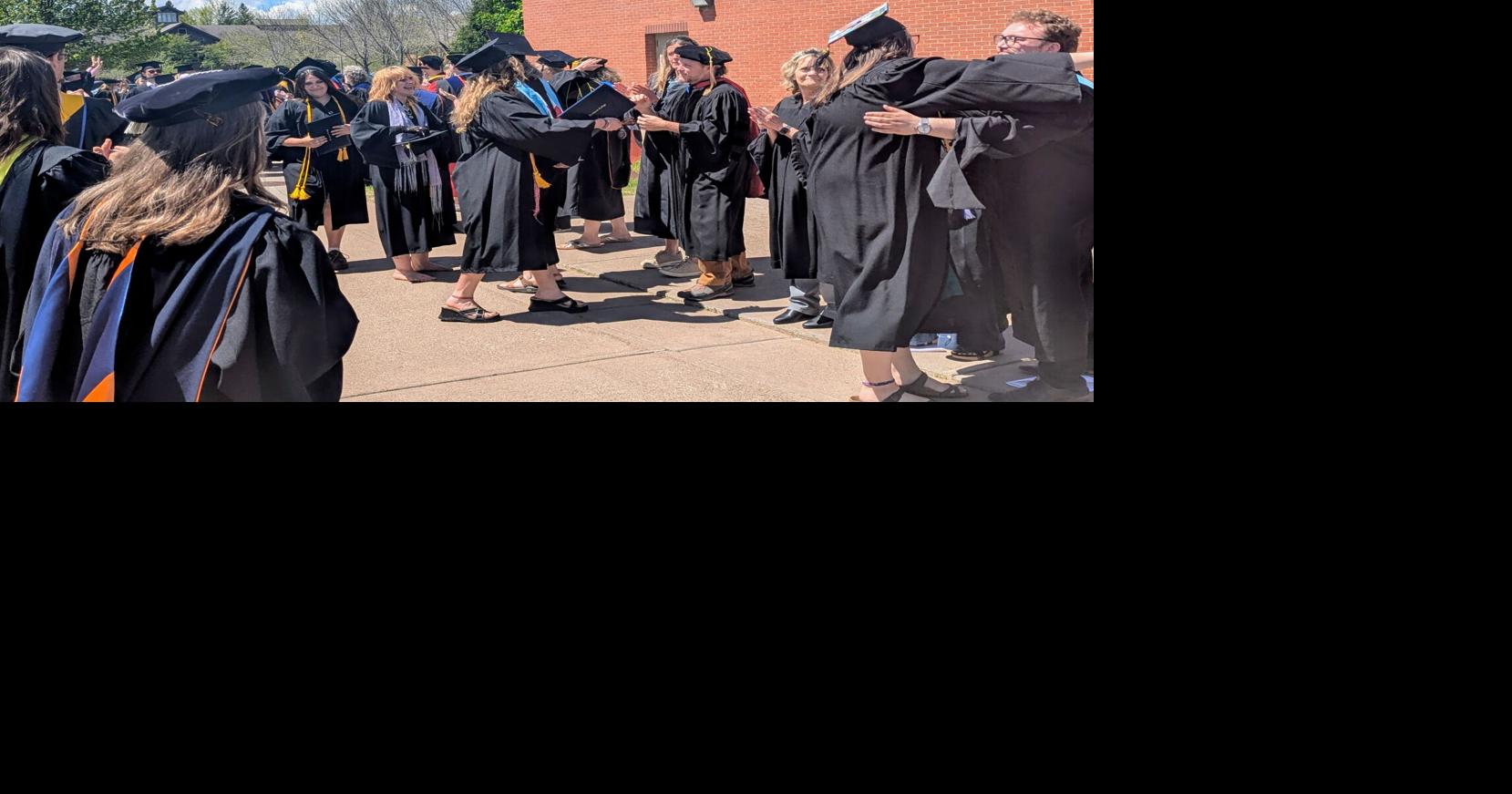 More than 100 graduates celebrate Northland College’s final ...