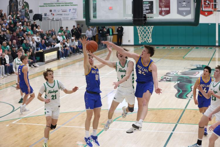 Boys basketball: Rice Lake's season ends in 1-point loss at Rhinelander ...