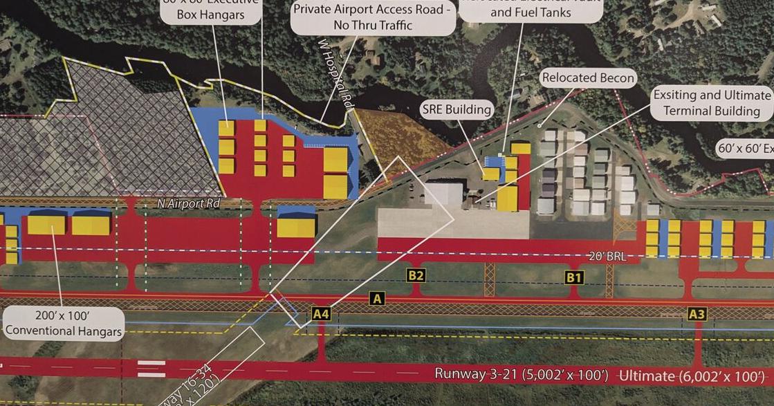 Longer runway and more hangers recommended for airport master plan ...