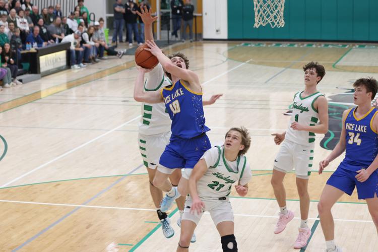 Boys basketball: Rice Lake's season ends in 1-point loss at Rhinelander ...