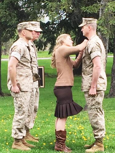 Spooner Marine Daniel Botty promoted to First Sgt. | Featured | apg-wi.com