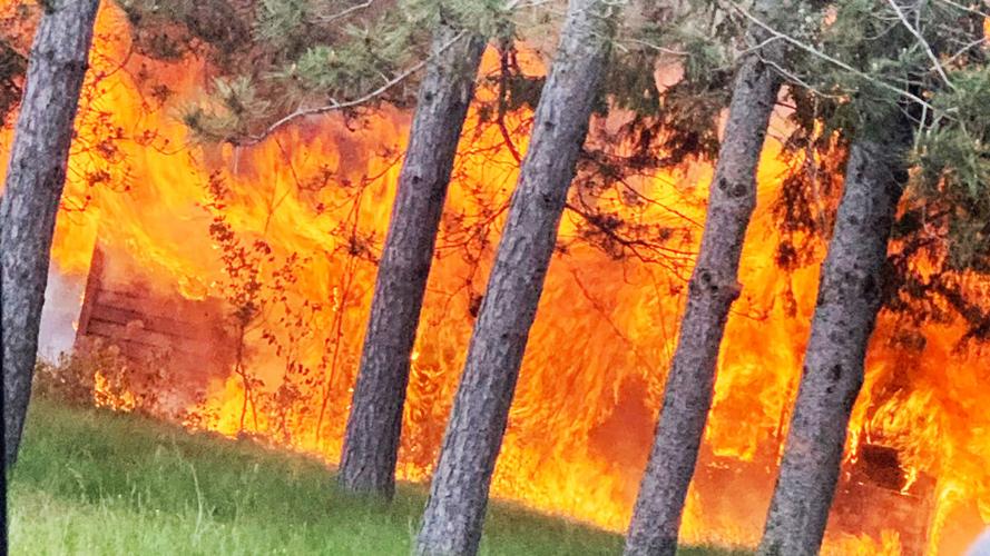 Fire ignites cabin | Subscriber | apg-wi.com