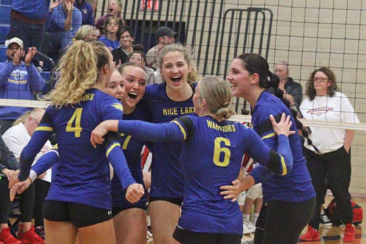 Prep volleyball: Rice Lake claims regional title in straight sets over ...