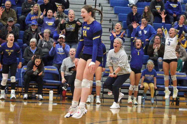 Prep volleyball: Rice Lake claims regional title in straight sets over ...
