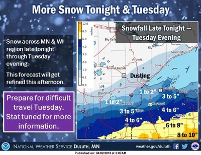 More springtime snow coming | Free | apg-wi.com