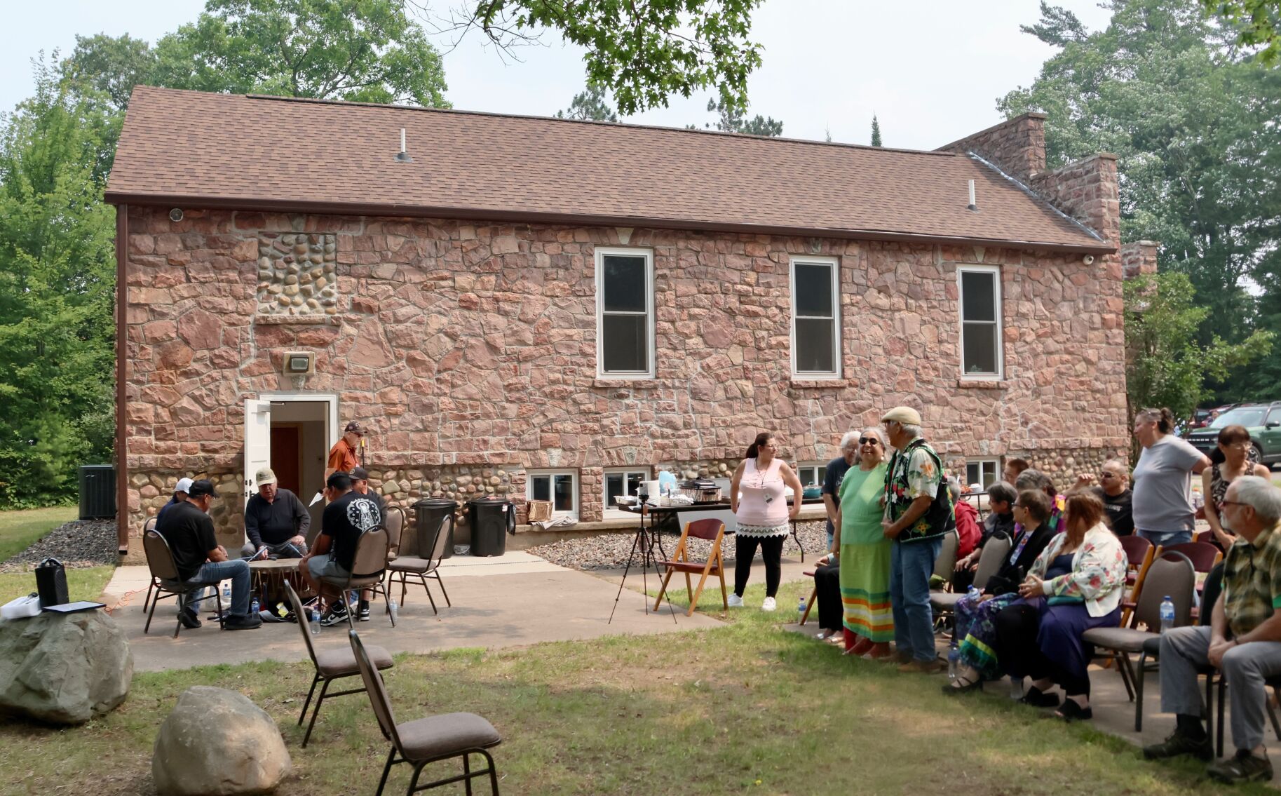 Renovated New Post community center is dedicated | Sawyer County Record ...