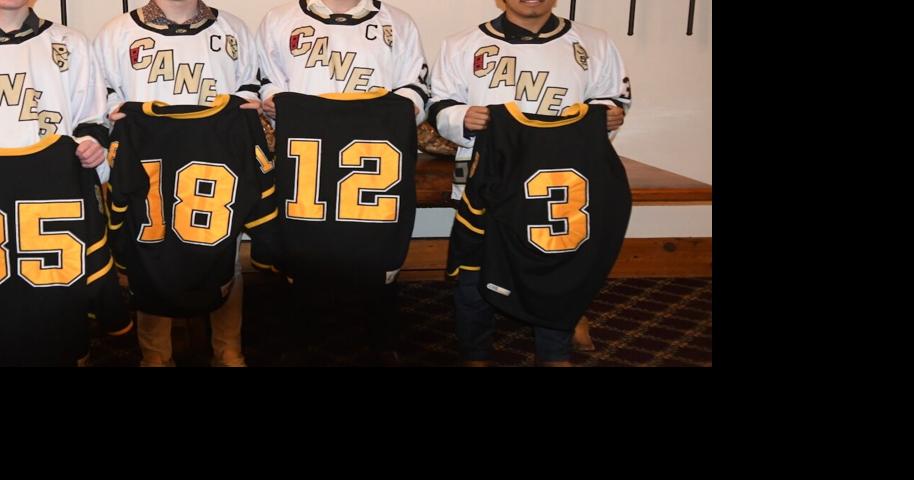 Canes boys hockey team receive awards, praise for season | Sawyer ...