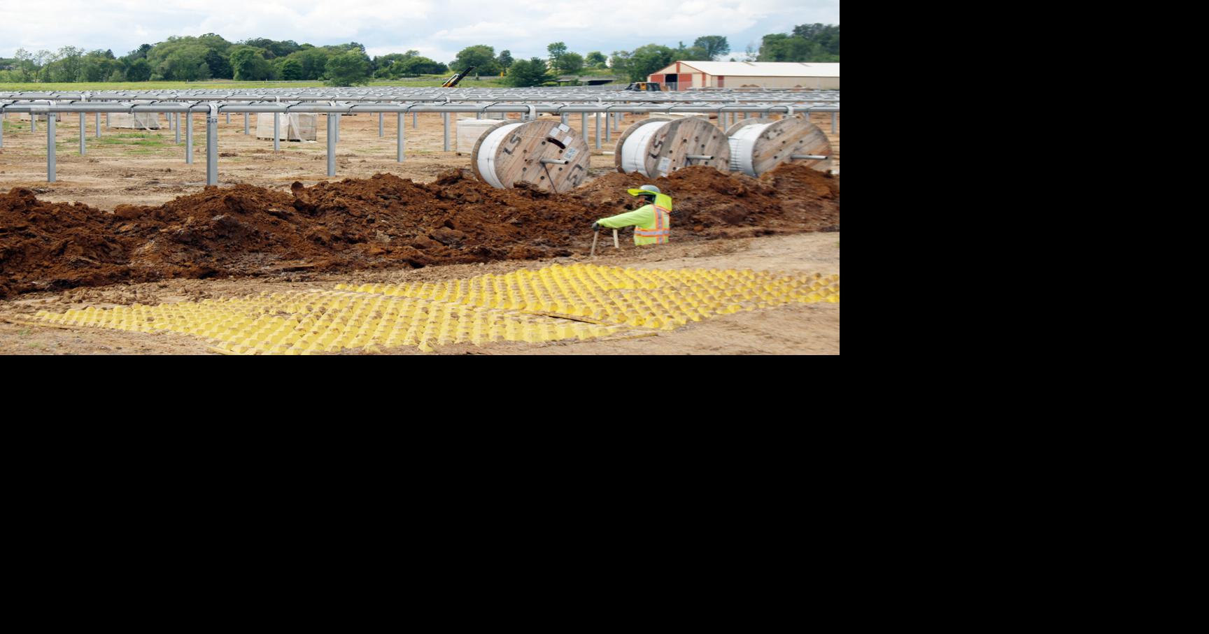 Solar array field is growing on north side | News | apg-wi.com