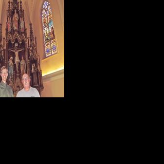 Stained glass work at OLOL church reveals artwork’s full glory | News ...