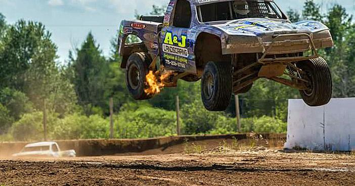 Chetek truck racer Eric Ruppel riding high in series points ...