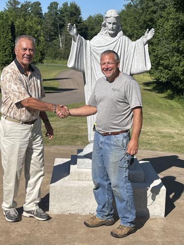Christ statue enhances cemetery | Price County Review | apg-wi.com