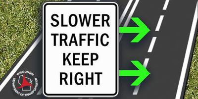 DOT: Slower drivers must keep to the right | Free | apg-wi.com