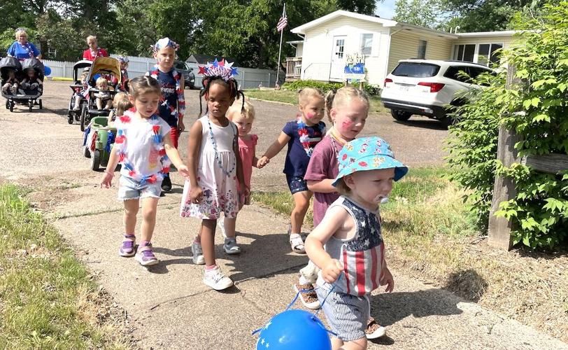Kids World puts on a patriotic parade | Media | apg-wi.com