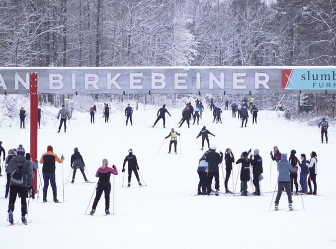 SKIERS TAKE ADVANTAGE OF SNOW AT BIRKIE STARTLINE | Free | apg-wi.com