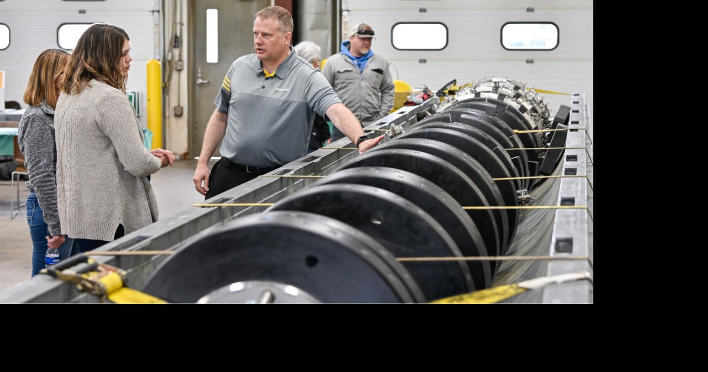 Massive in-line inspection tool uses sound waves to check pipeline from ...