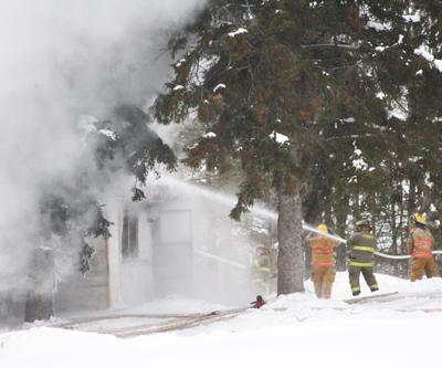 Fire in Shell Lake on a frigid Monday morning | Local | apg-wi.com