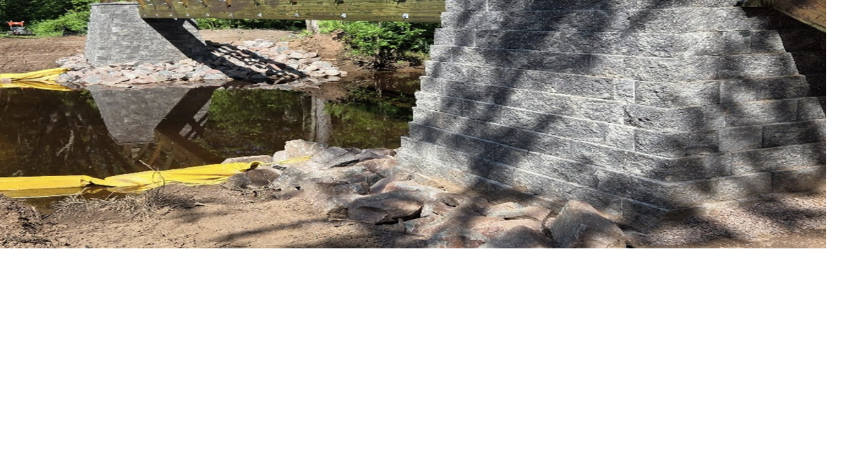 New footbridge spans Tyler Forks River on North Country Trail | Local ...