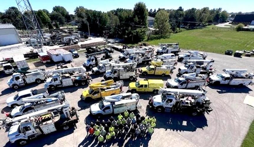 Barron Electric crew rebuilds power lines and hope after Hurricane ...