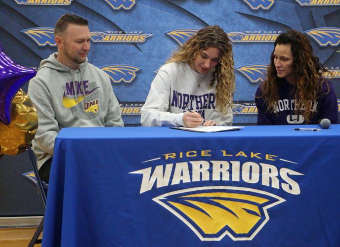 Rice Lake's Sheplee signs college commitment to Northern Iowa | Sports ...