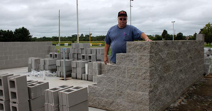 Brill park bathroom upgrades in progress | News | apg-wi.com