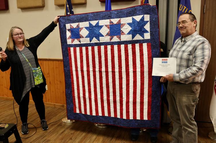 Eight area veterans receive Quilts of Valor | Sawyer County Record ...