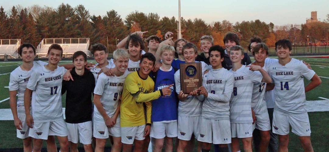 Prep boys soccer: Rice Lake scores in final minutes for regional title ...